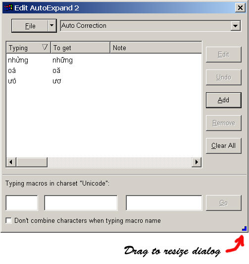 4. How to edit Macros