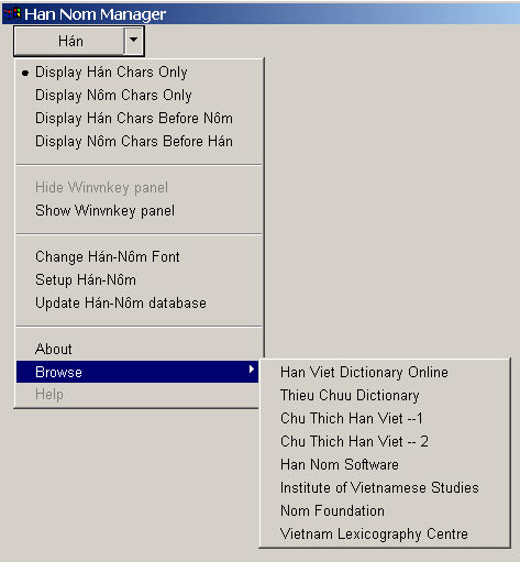 How to type Han Nom - old